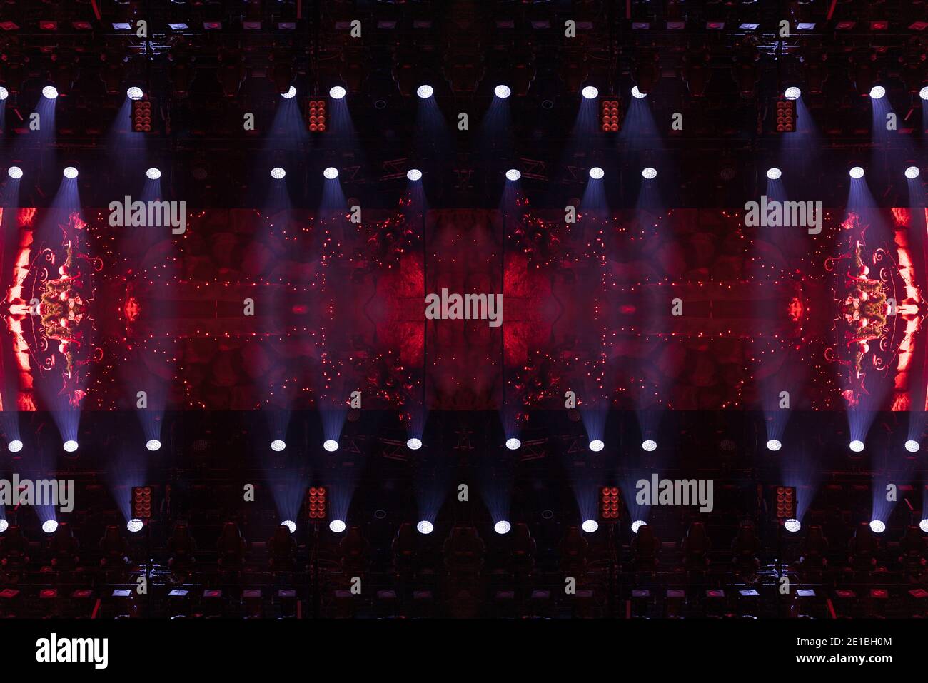 Abstract texture background for design. Stage light and smoke on stage ...