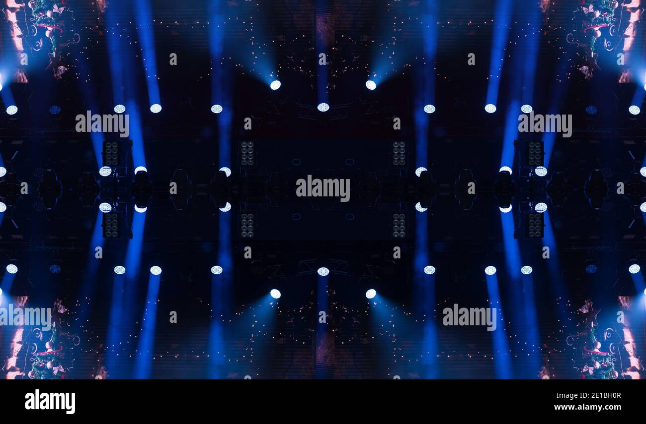 Abstract texture background for design. Stage light and smoke on stage ...