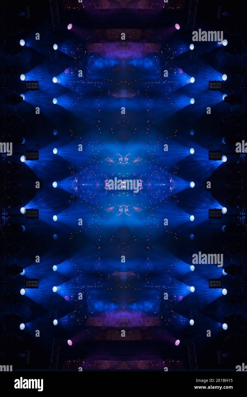 Abstract texture background for design. Stage light and smoke on stage ...