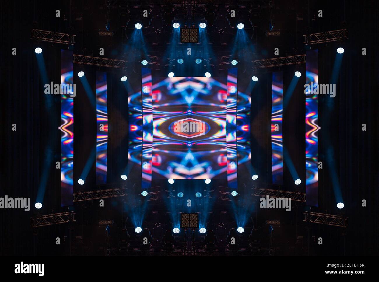 Abstract texture background for design. Stage light and smoke on stage ...