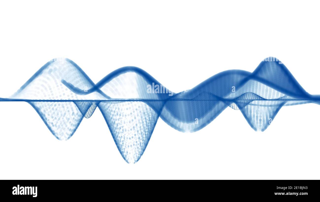 Wireframe structure, modern abstract virtual grid background, audio ...