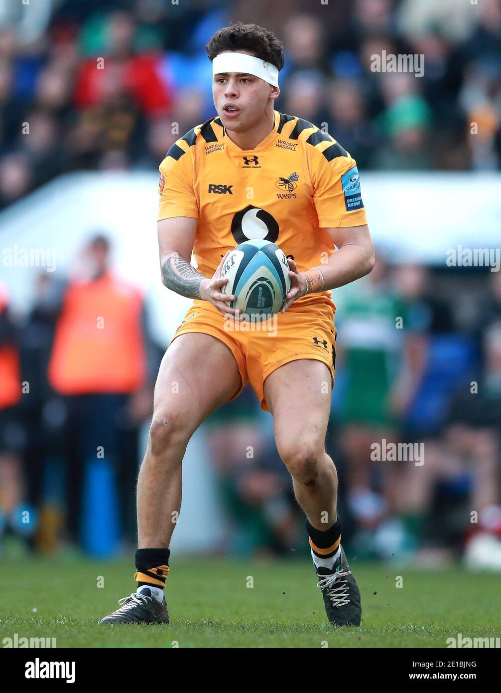 Wasps' Jacob Umaga during the Gallagher Premiership match at the ...