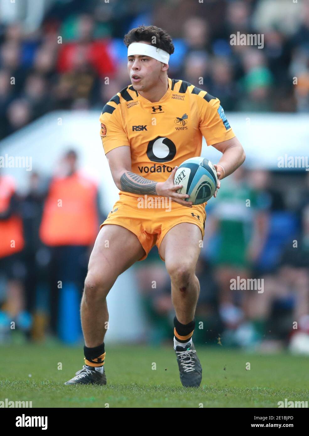 Wasps' Jacob Umaga during the Gallagher Premiership match at the ...