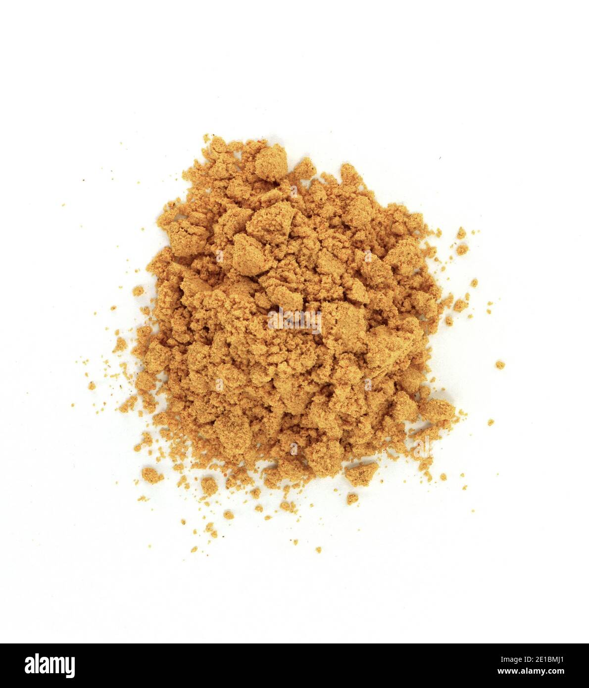 Turmeric, curcuma powder isolated on white background. Heap of turmeric ...