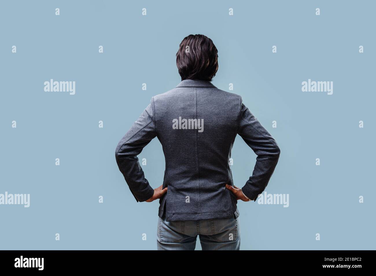 Folded arms behind back hi-res stock photography and images - Alamy
