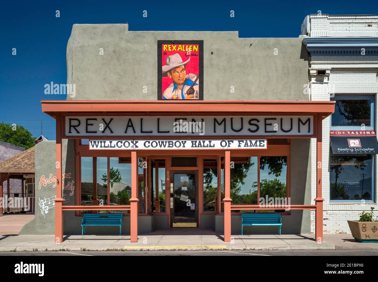 Willcox arizona rex allen hi-res stock photography and images - Alamy