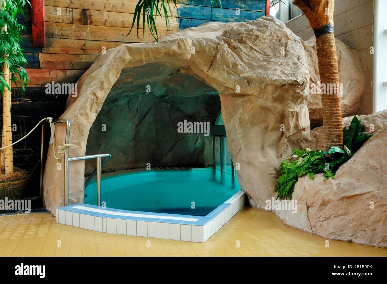 Aquapark at Holiday Club Caribia hotel in Turku. Finland Stock Photo ...