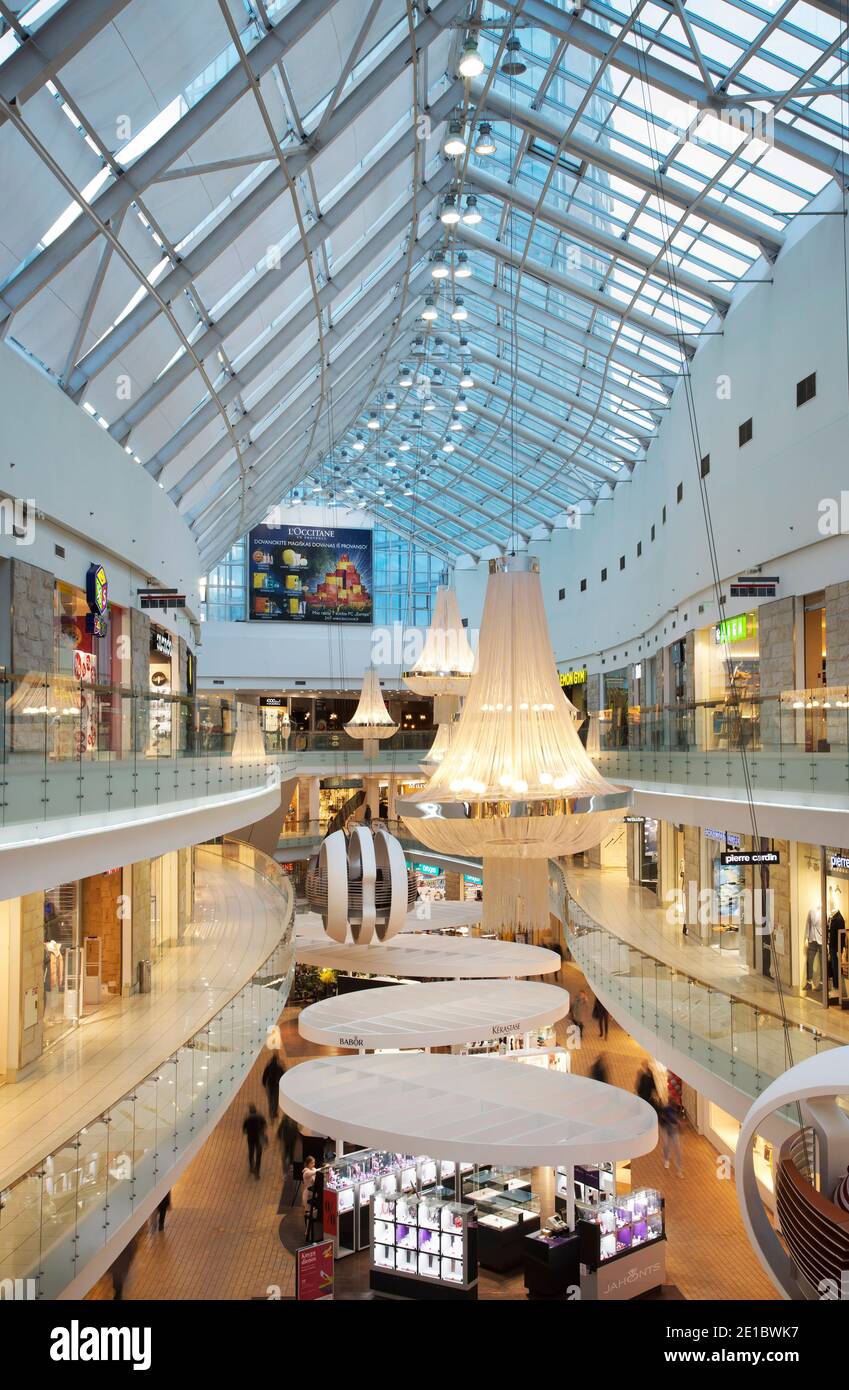Europa shopping center at New city centre. Snipiskes district in ...
