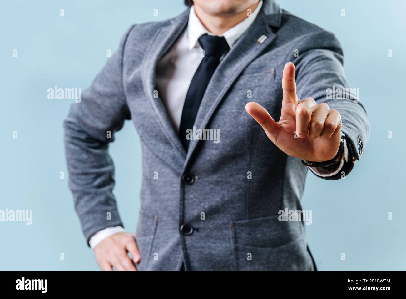 Push the button hi-res stock photography and images - Alamy