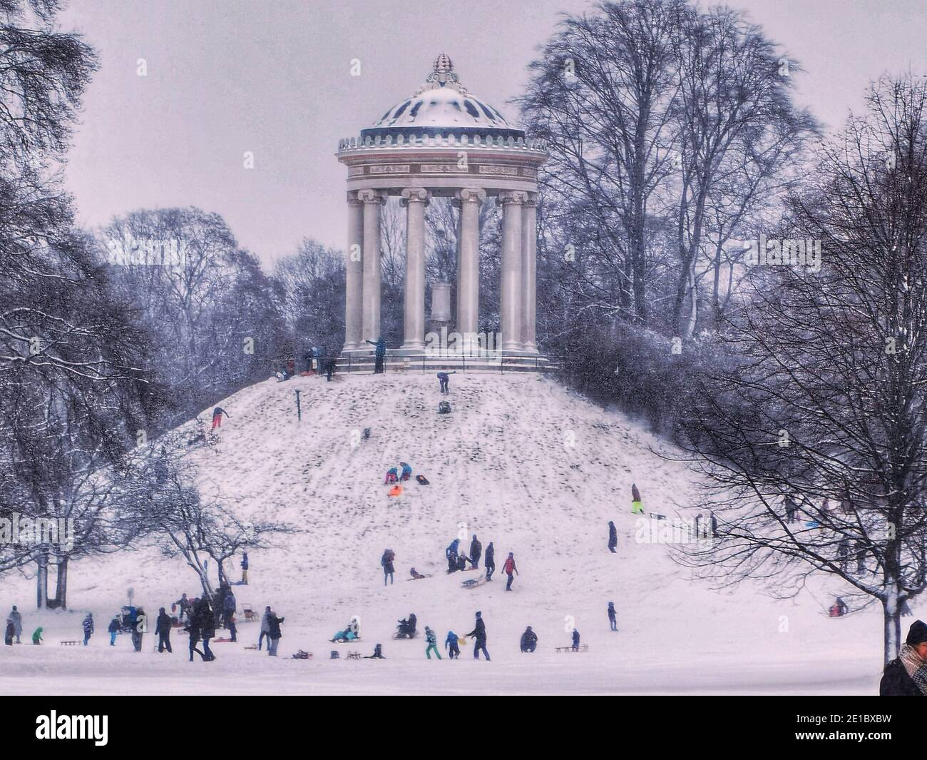 Munich, Bavaria, Germany. 6th Jan, 2021. Scenes from Munich, Germany ...