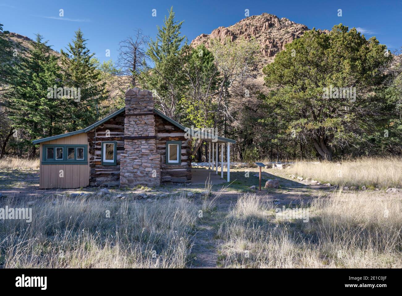 Stafford Cabin, Chiricahua National Monument, Arizona, USA Stock Photo ...