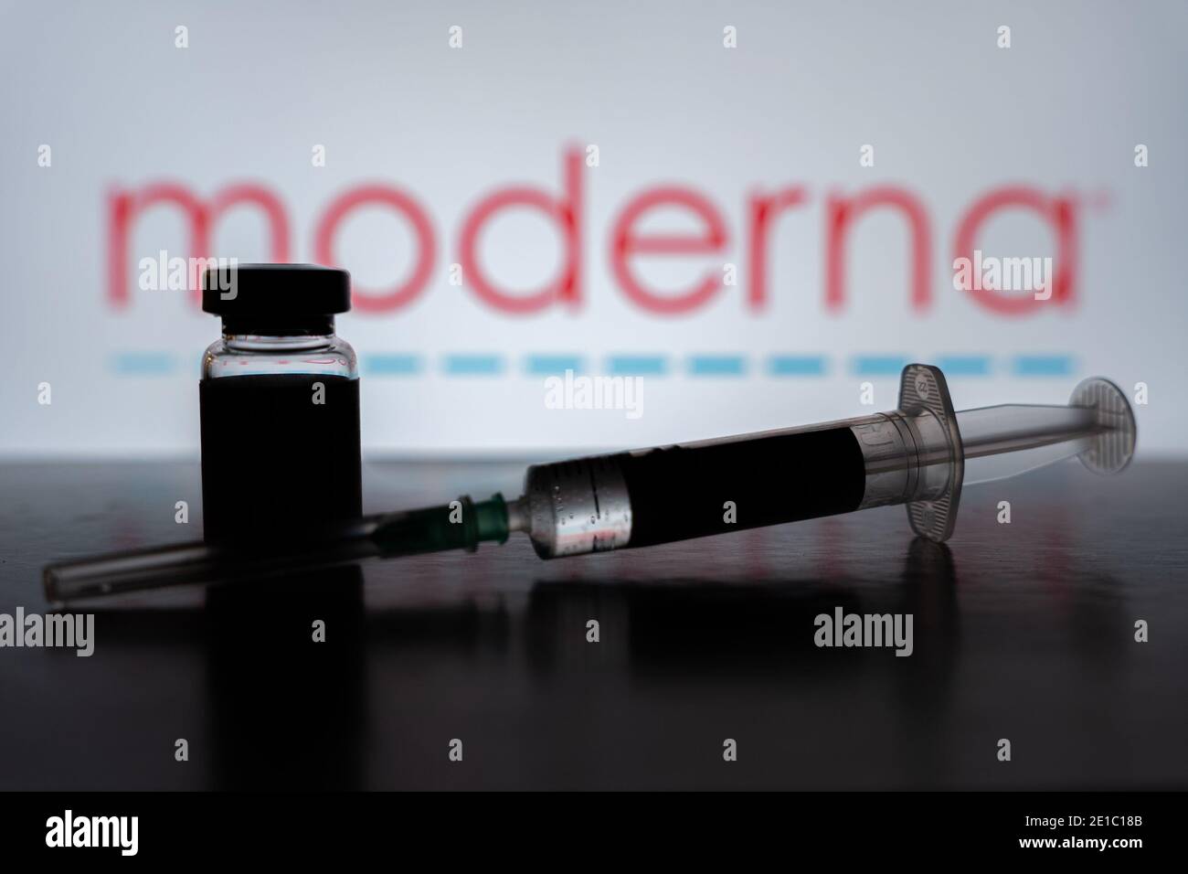 Moderna logo hi-res stock photography and images - Alamy