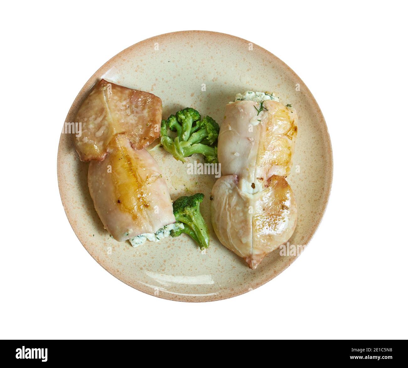 Calamari ripieni - calabria style stuffed calamari Stock Photo - Alamy