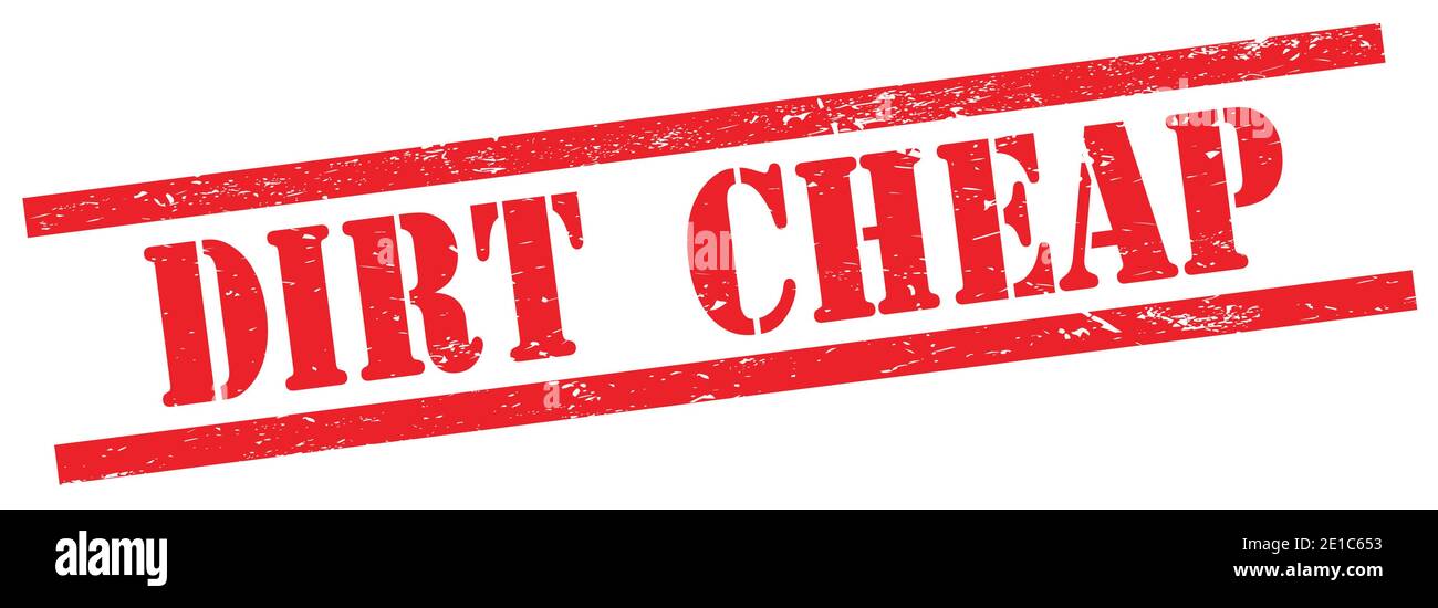 Dirt cheap stamp hi-res stock photography and images - Alamy