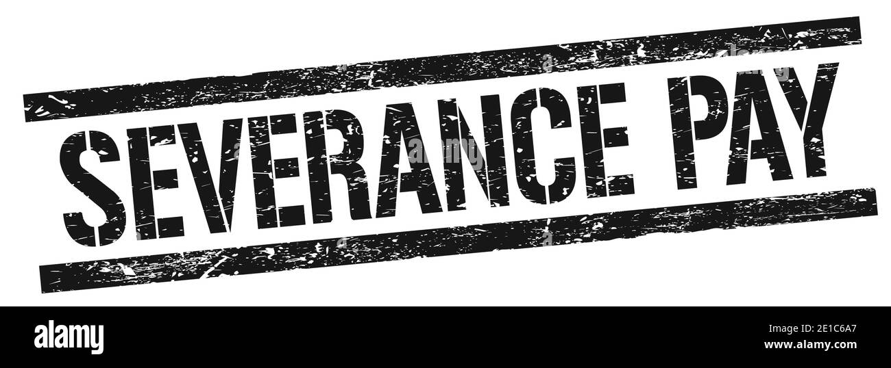 Severance pay word Black and White Stock Photos & Images - Alamy