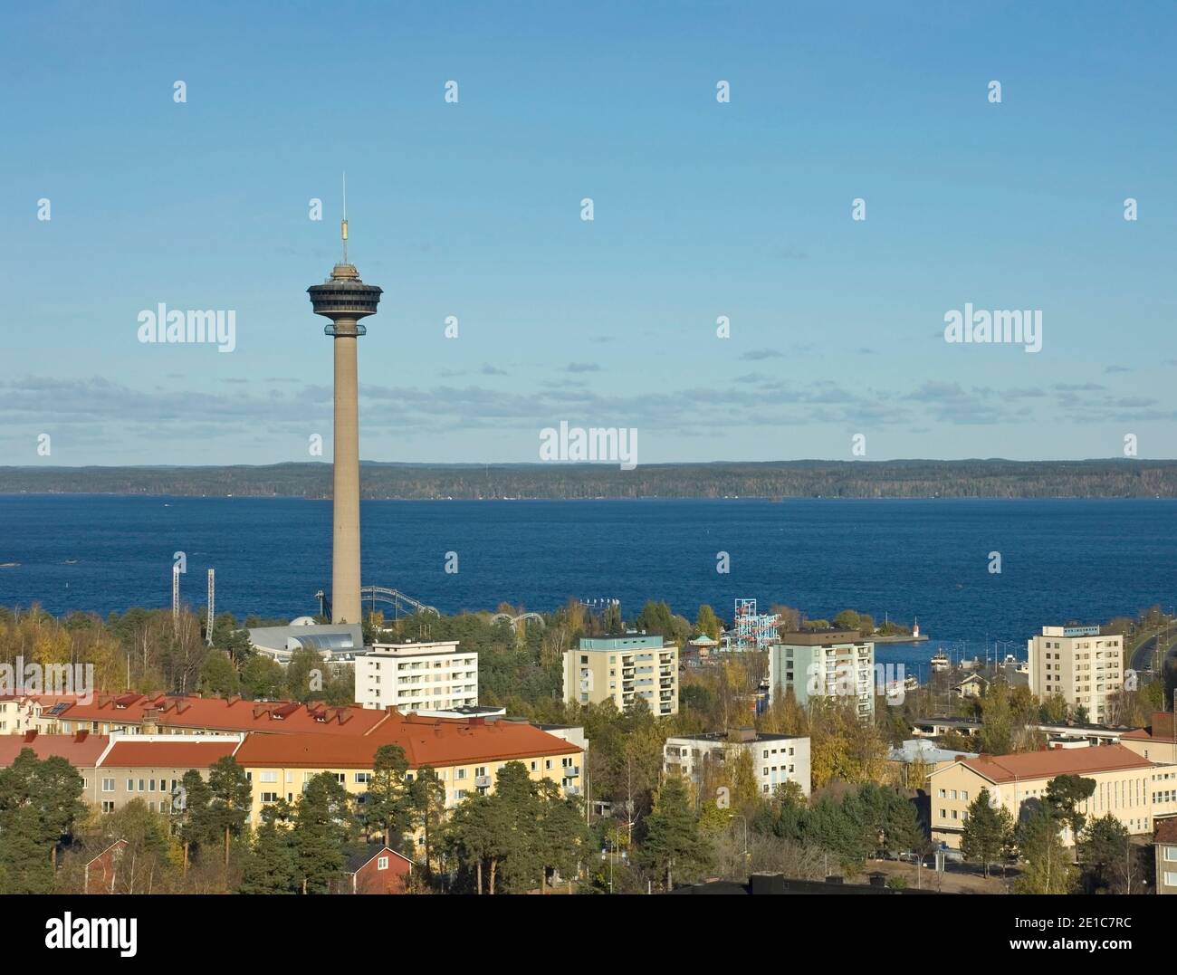 TV tower in Tampere. Finland Stock Photo - Alamy