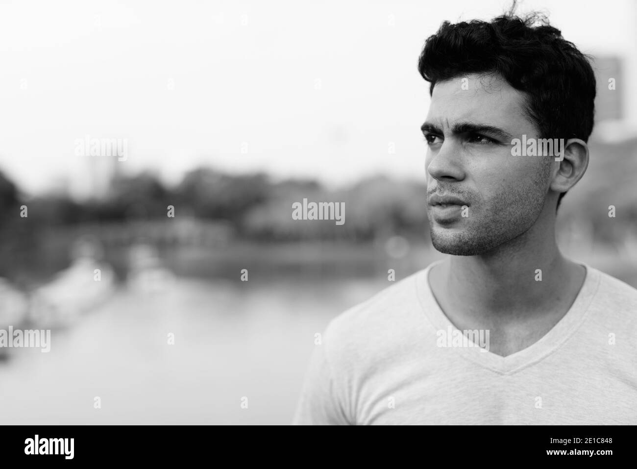 Black latino hispanic Black and White Stock Photos & Images - Alamy