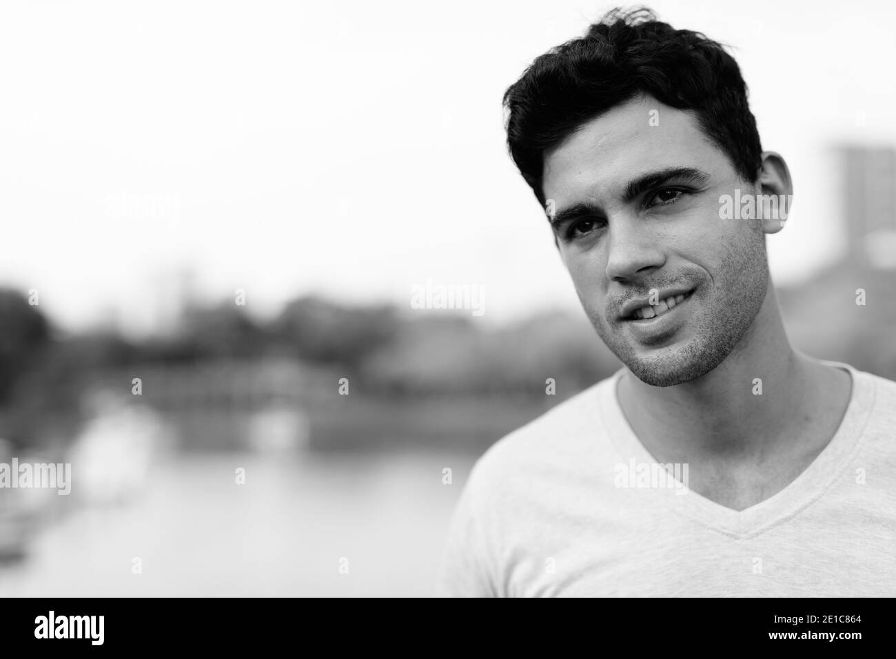 Handsome lake hi-res stock photography and images - Alamy