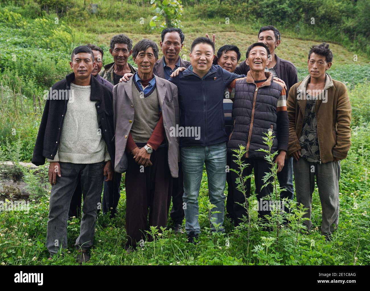 Beijing, China's Sichuan Province. 22nd June, 2020. Yang Yonglin (C ...