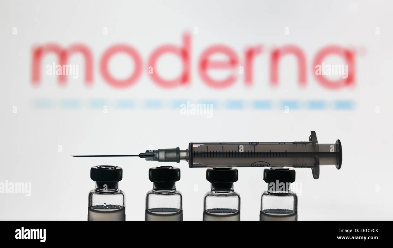 Moderna logo hi-res stock photography and images - Alamy