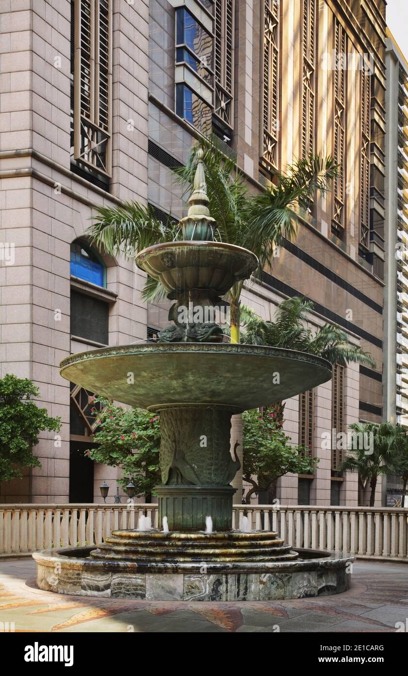 Fountain in hong kong hi-res stock photography and images - Alamy