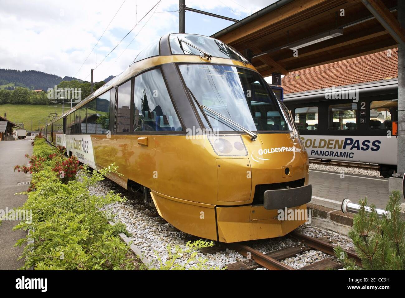 Golden Pass Train High Resolution Stock Photography and Images - Alamy