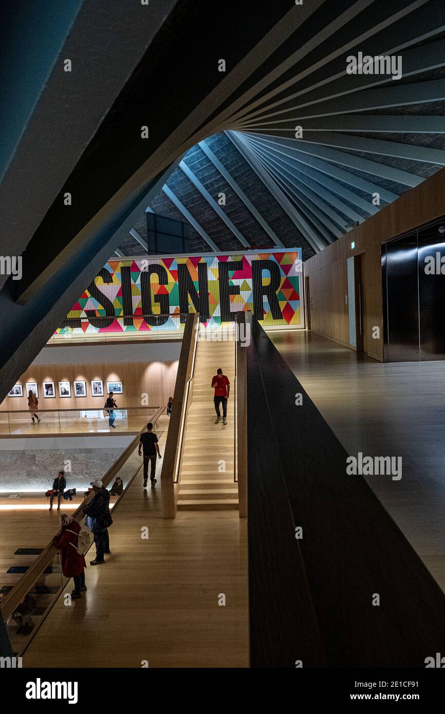 Architectural images for the London Design Museum Stock Photo - Alamy