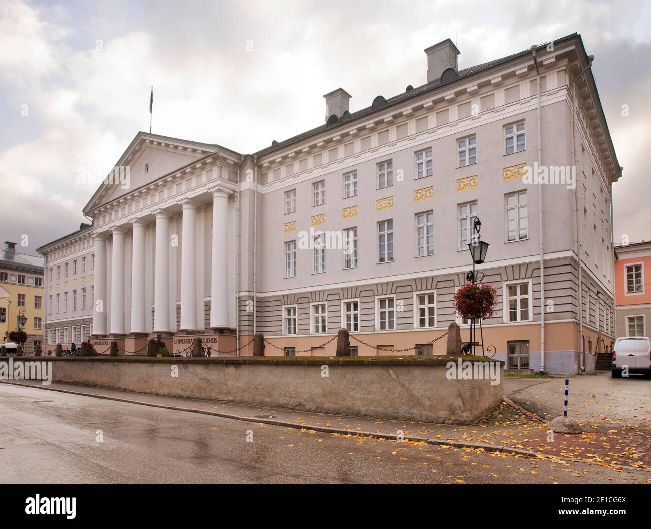 Tartu university main building hi-res stock photography and images - Alamy