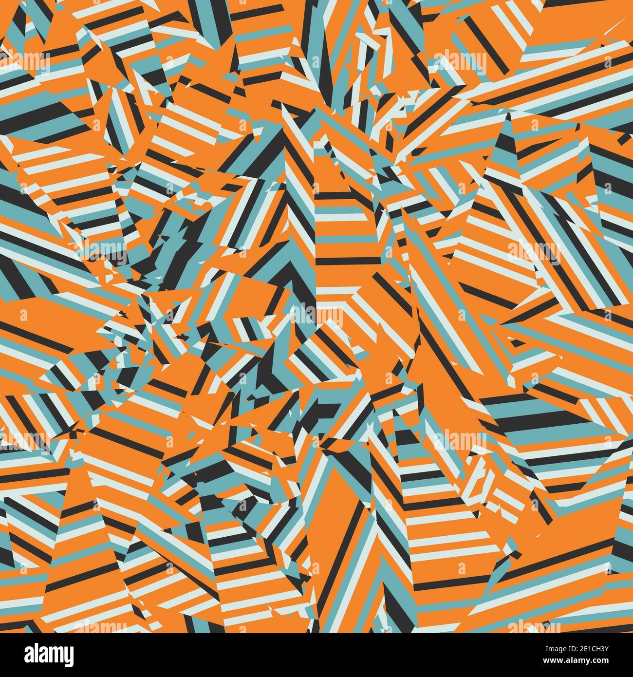 Seamless random spliced stripes hip funky pattern Stock Photo - Alamy