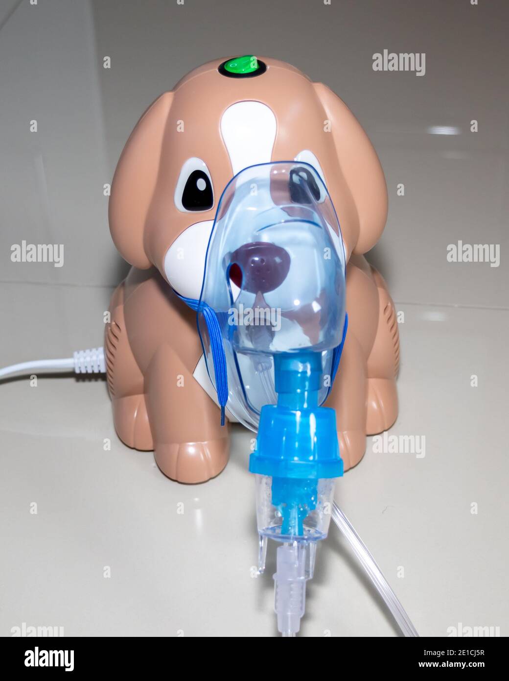 Compressor nebulizer. An inhaler made in pet puppy shape. Suitable for ...