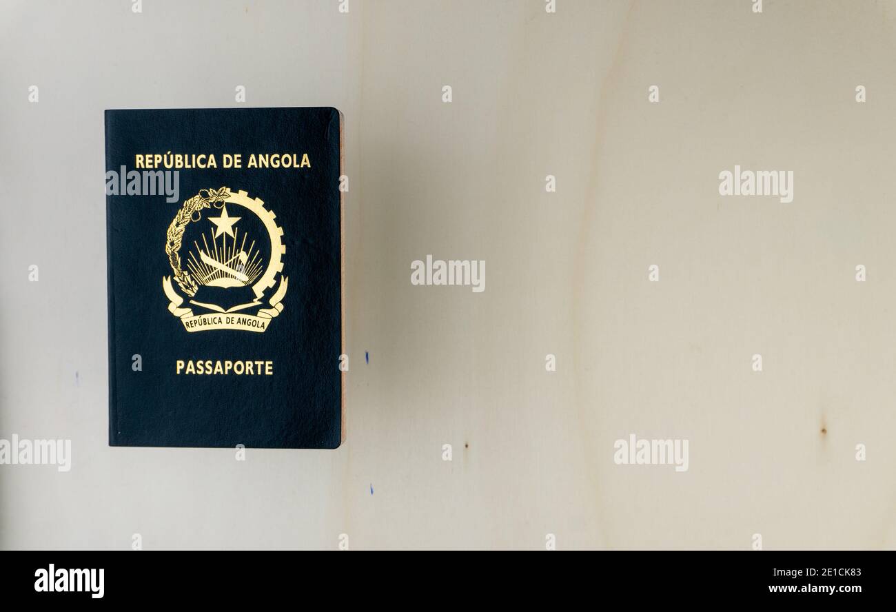 Angolan passport hi-res stock photography and images - Alamy