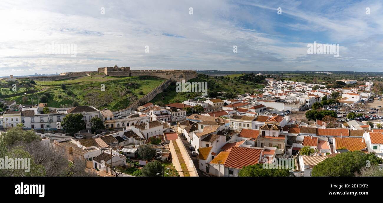 Castro Marim, Portugal - 5 January, 2020: the picturesque village of ...