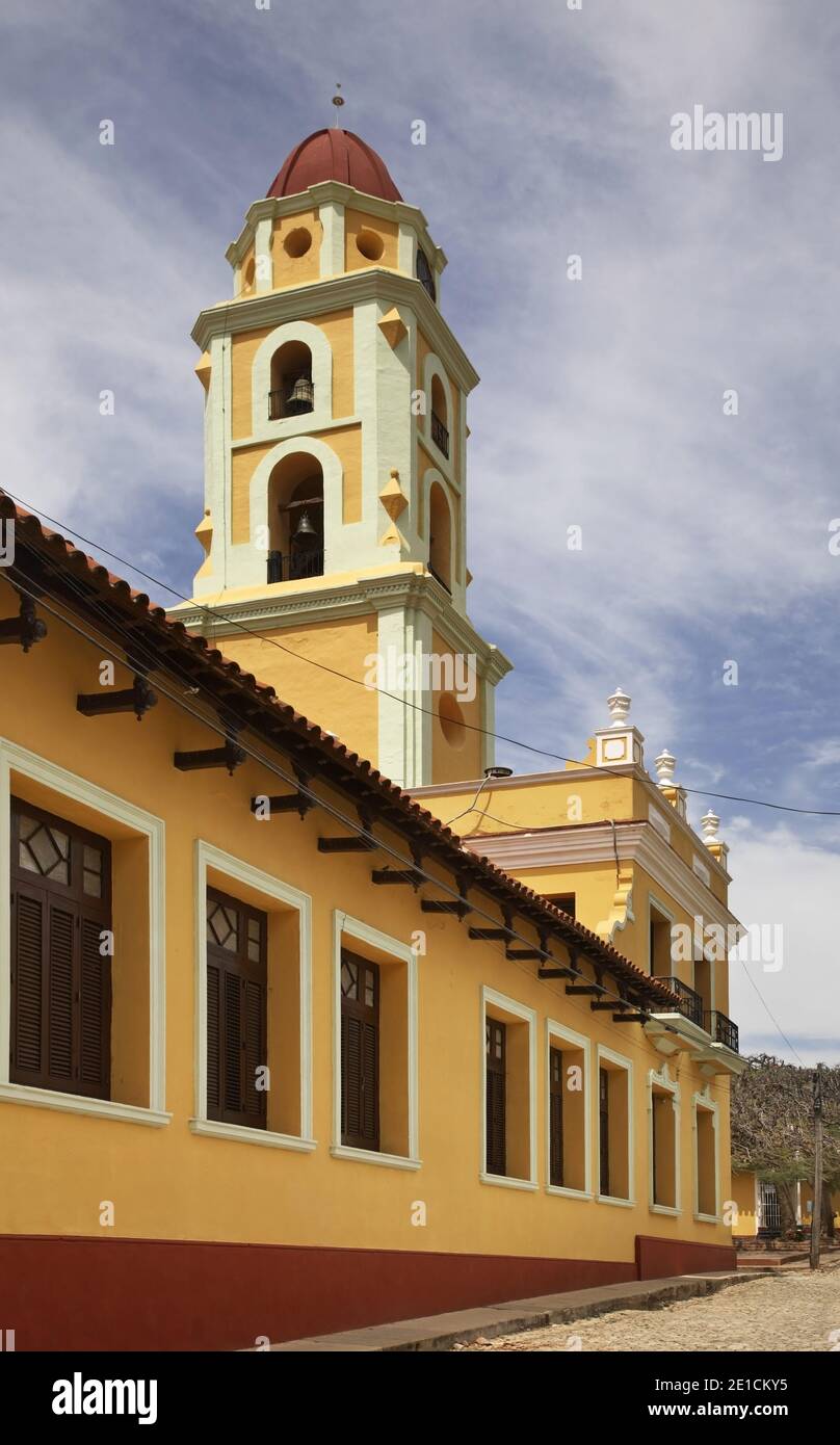 Church of St. Francis in Trinidad. Cuba Stock Photo - Alamy