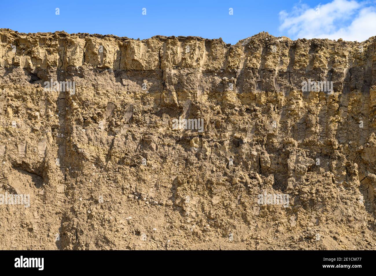 developed sand or clay quarry Stock Photo - Alamy