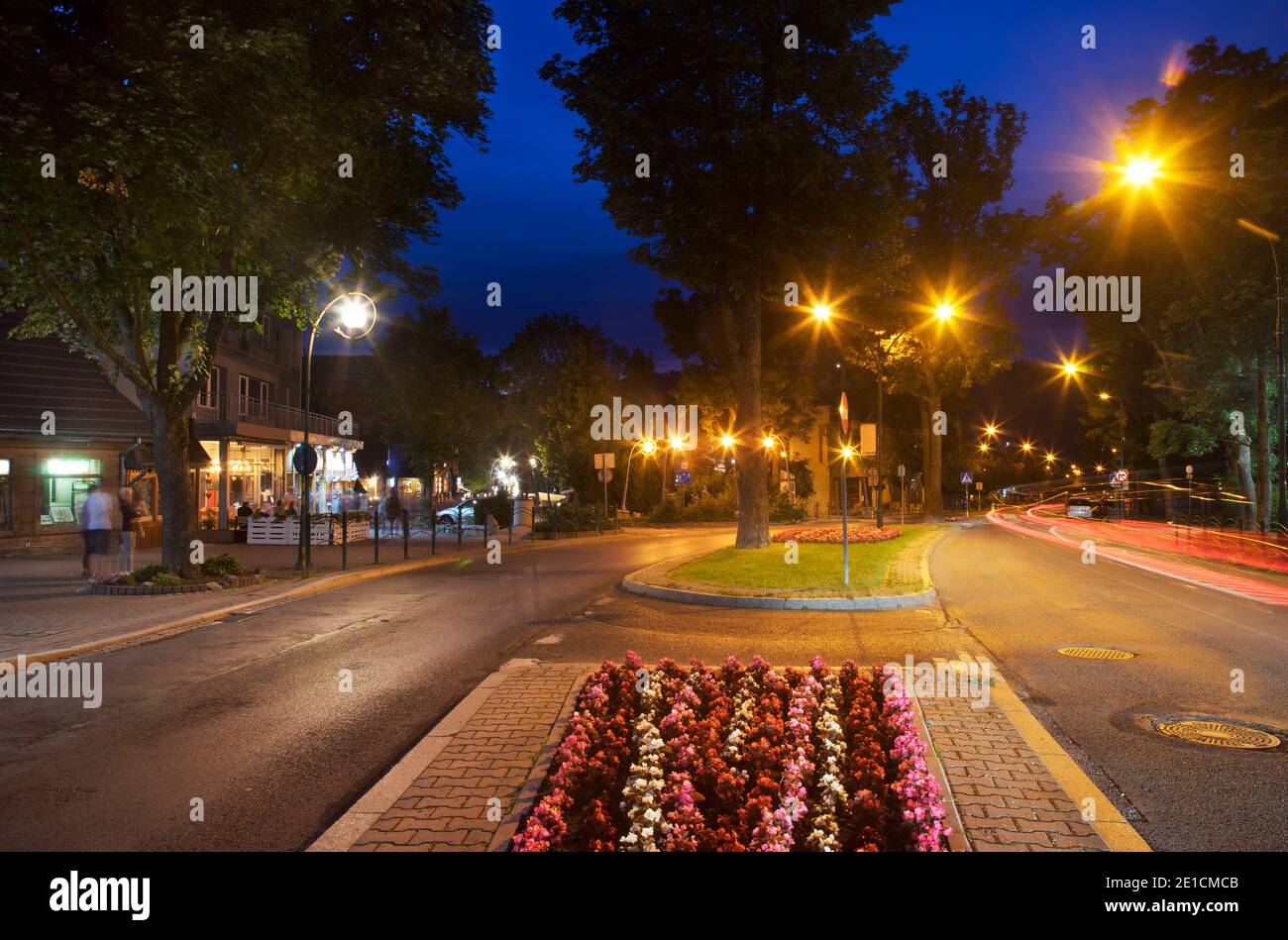 Krupowki street in Zakopane. Poland Stock Photo - Alamy
