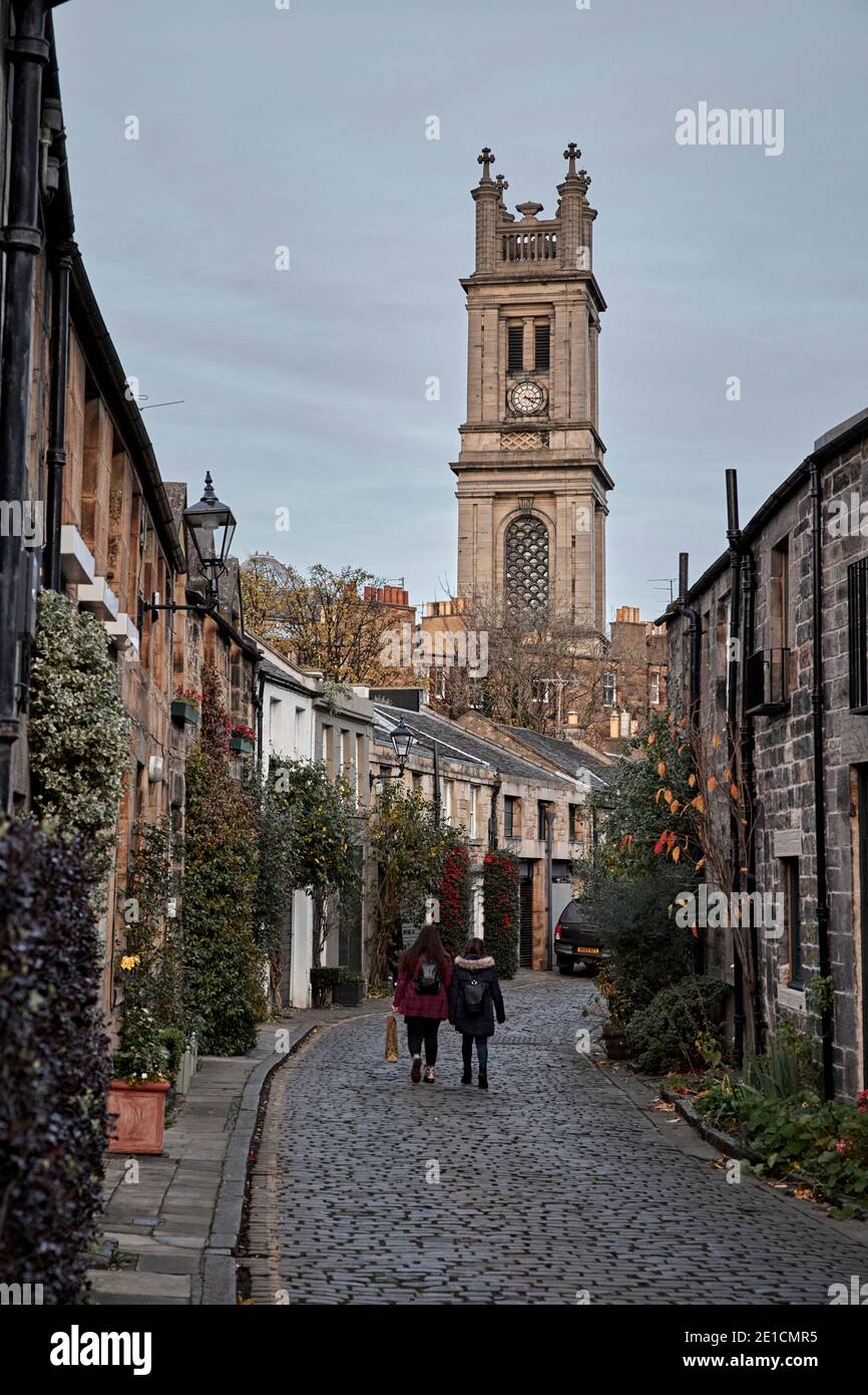 Circus lane edinburgh december hi-res stock photography and images - Alamy