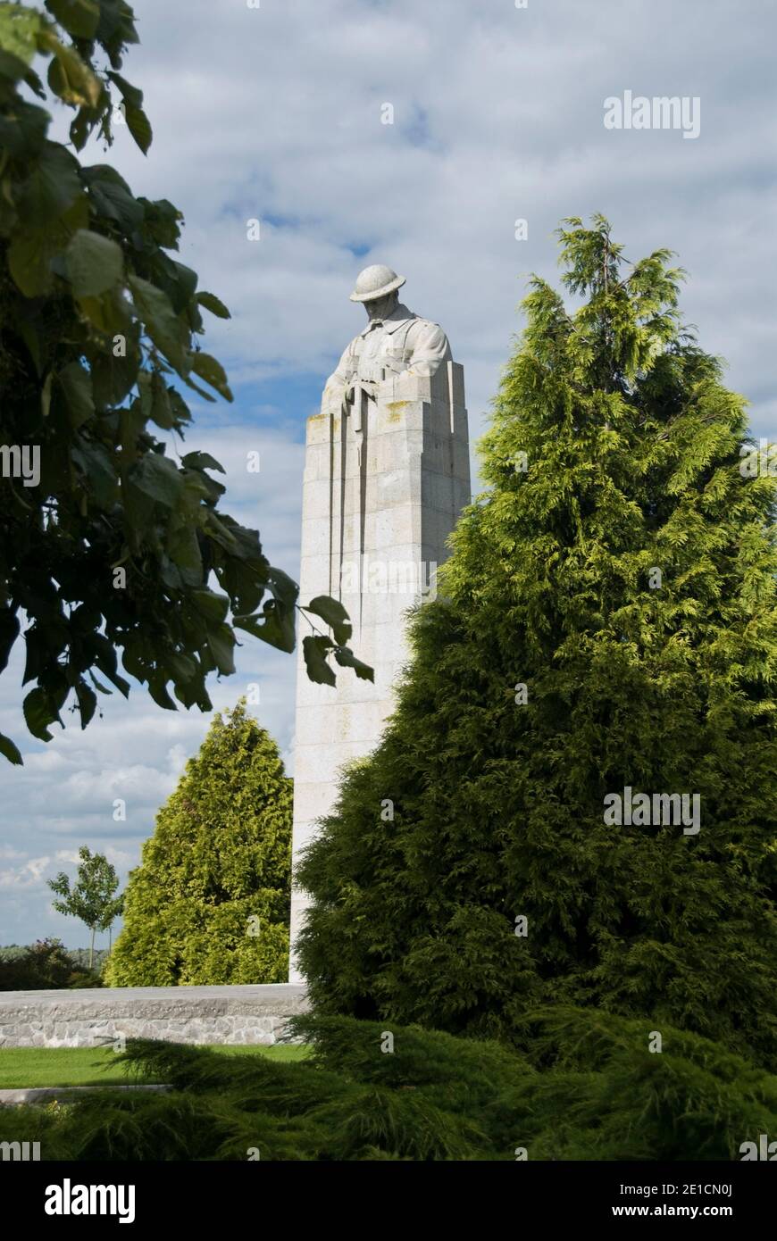 "The Brooding Soldier" is a Canadian Memorial honoring its World War ...