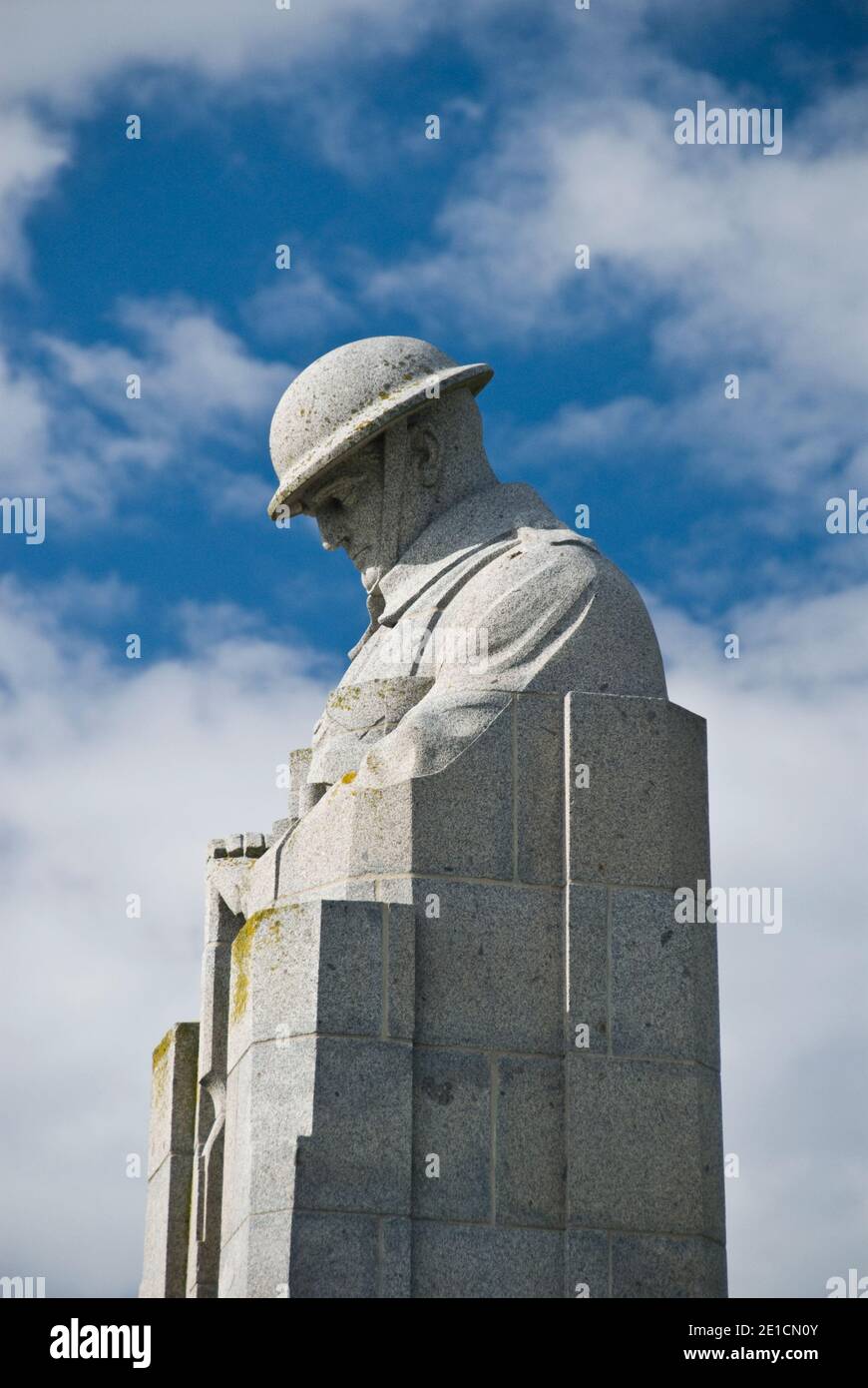 "The Brooding Soldier" is a Canadian Memorial honoring its World War ...
