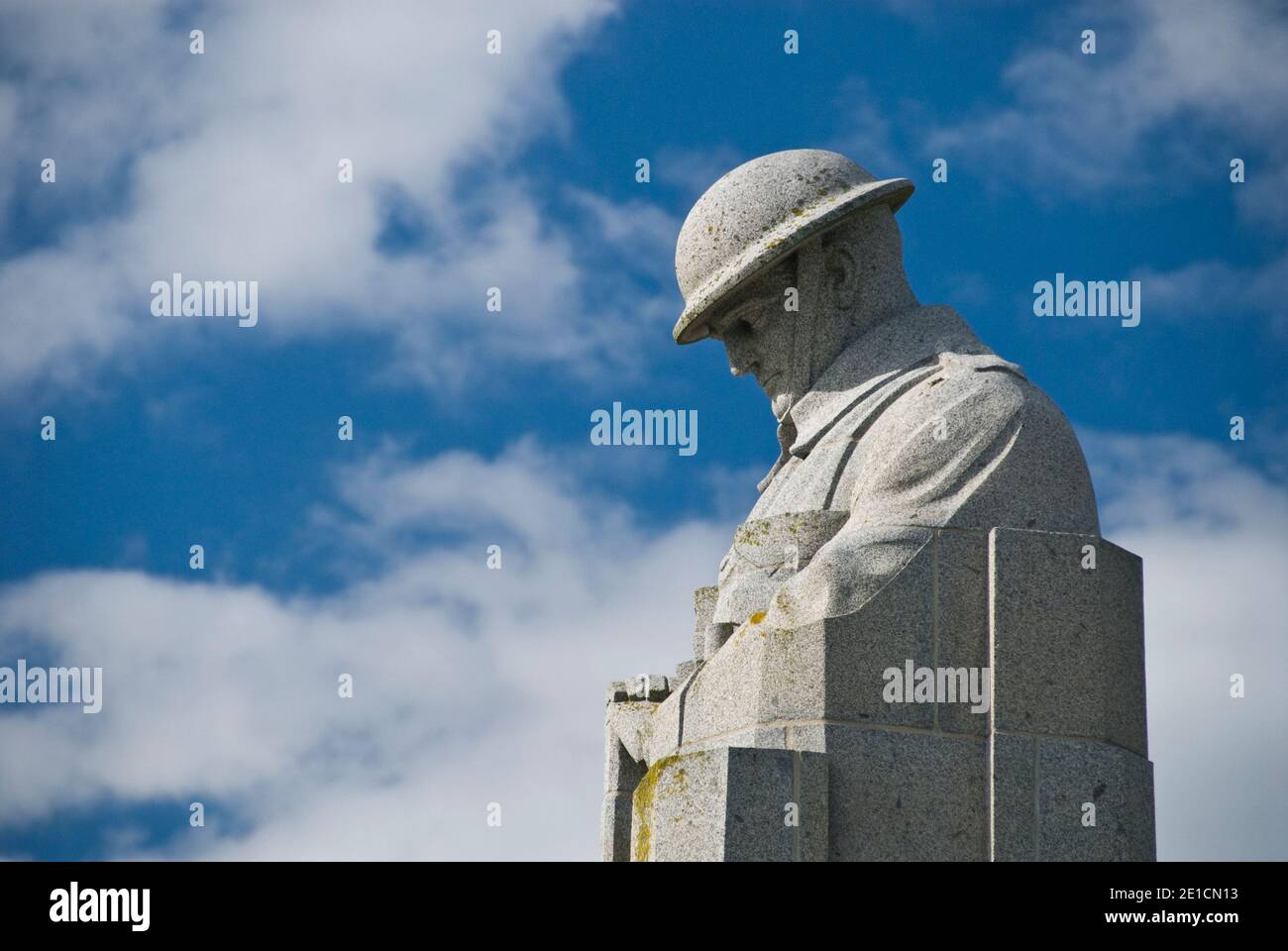 "The Brooding Soldier" is a Canadian Memorial honoring its World War ...
