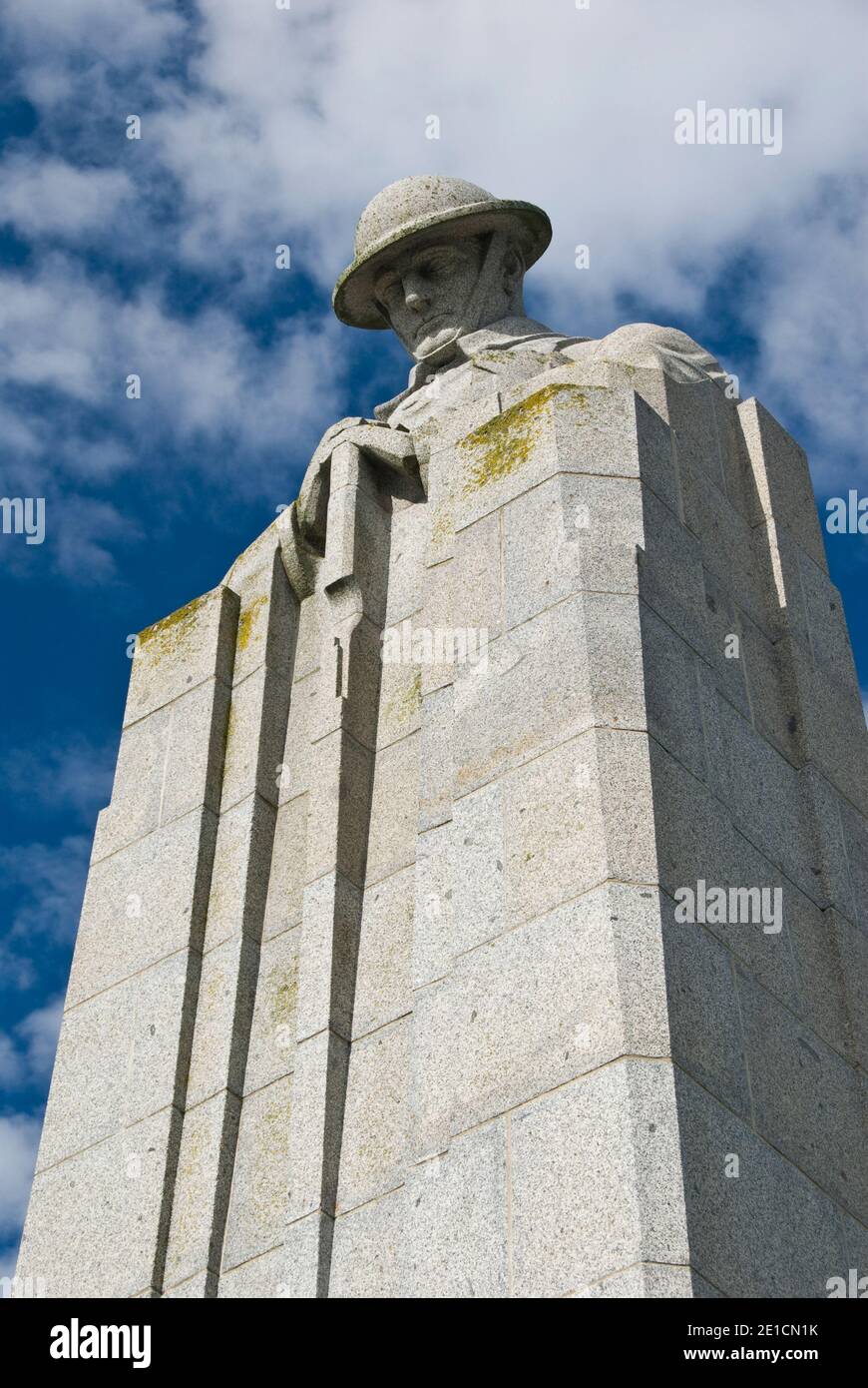 "The Brooding Soldier" is a Canadian Memorial honoring its World War ...