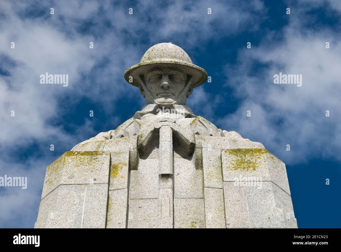 "The Brooding Soldier" is a Canadian Memorial honoring its World War ...
