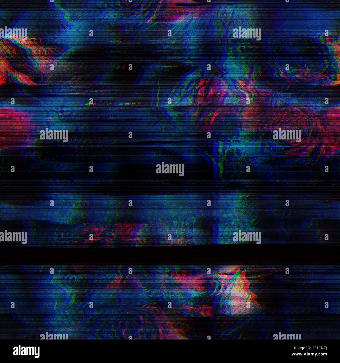 Seamless techno glitch RGB computer monitor noise Stock Photo - Alamy