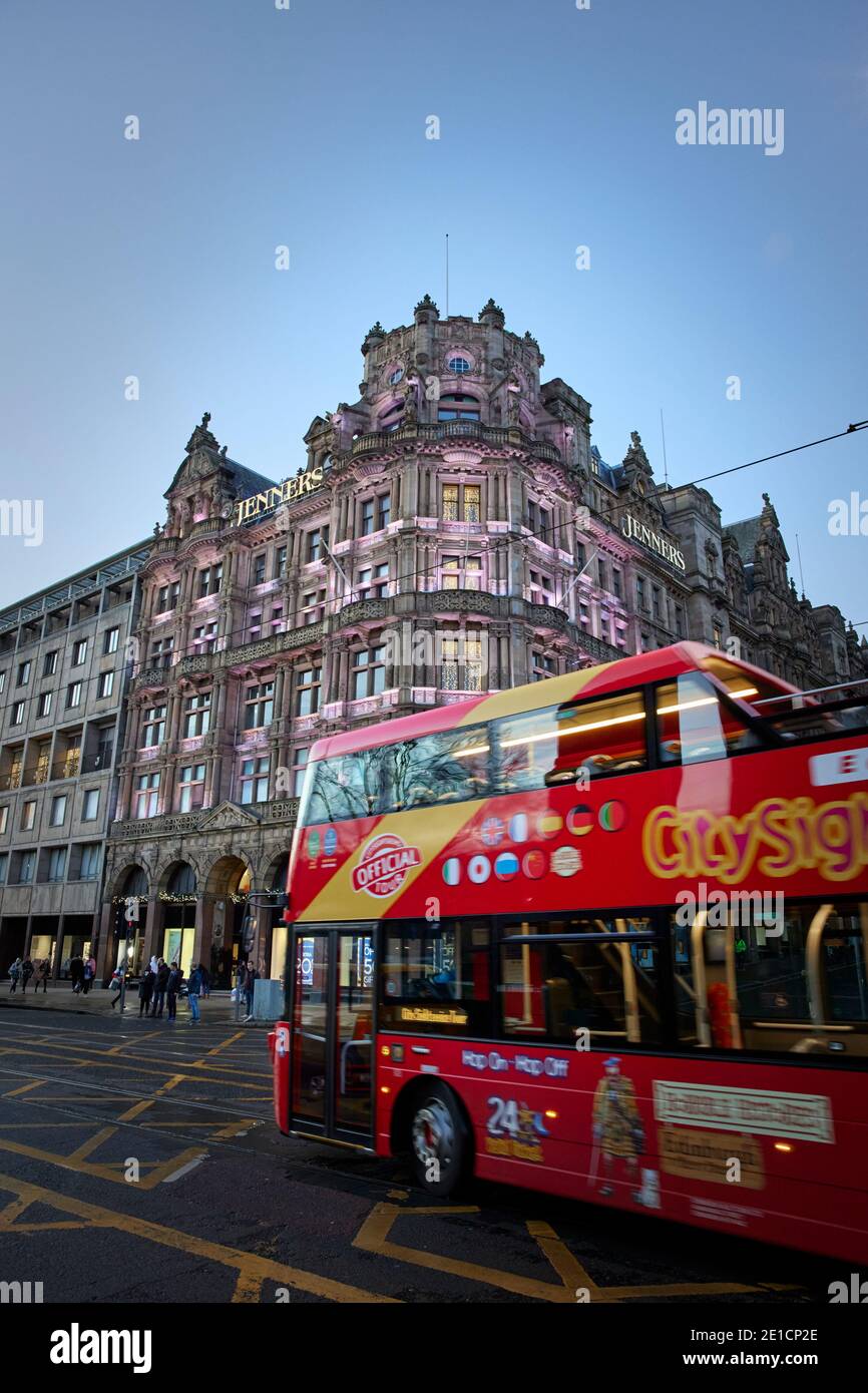 Department store edinburgh hi-res stock photography and images - Alamy