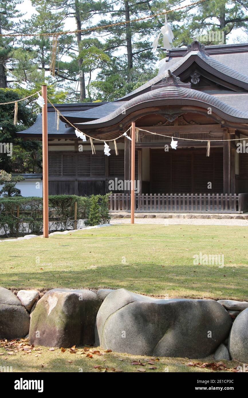 shinto shrine (izumo-taisha) in izumo (japan Stock Photo - Alamy