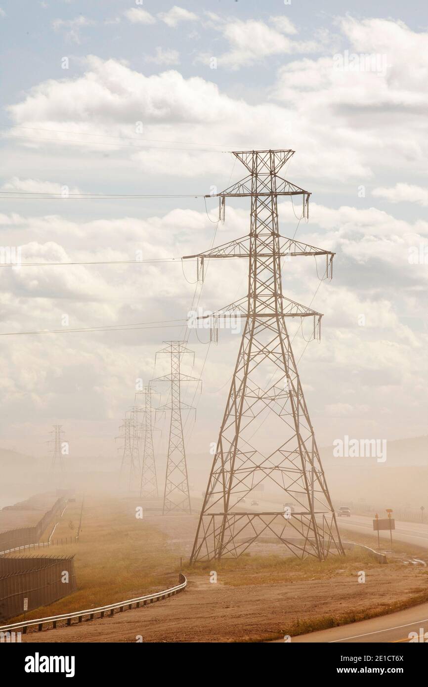 Hideous air pollution from the Syncrude upgrader plant. The tar sands ...