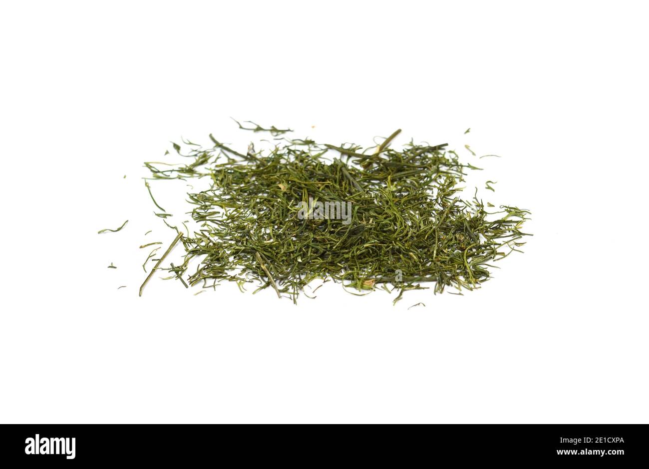 Spice Dried dill isolated. Pile of dried dill seasoning isolated over ...