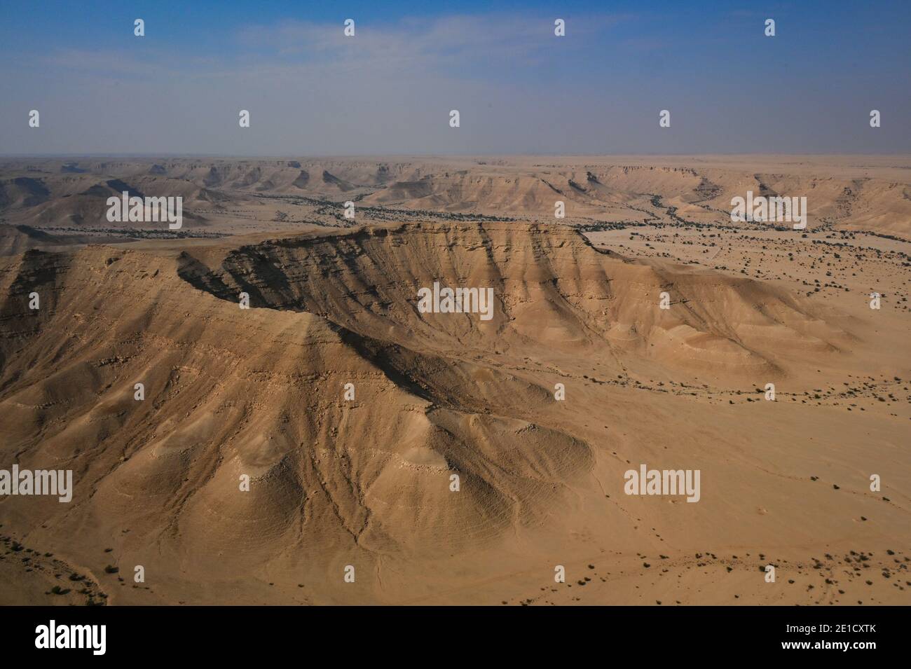 Landscape during the 4th stage of the Dakar 2021 between Wadi Al ...