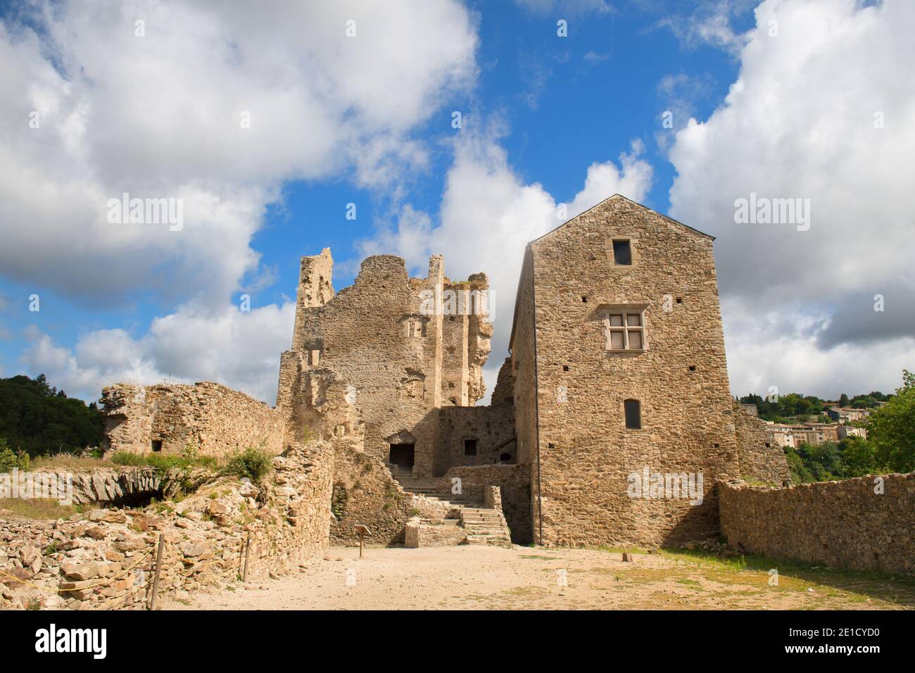 Saissac castle hi-res stock photography and images - Alamy
