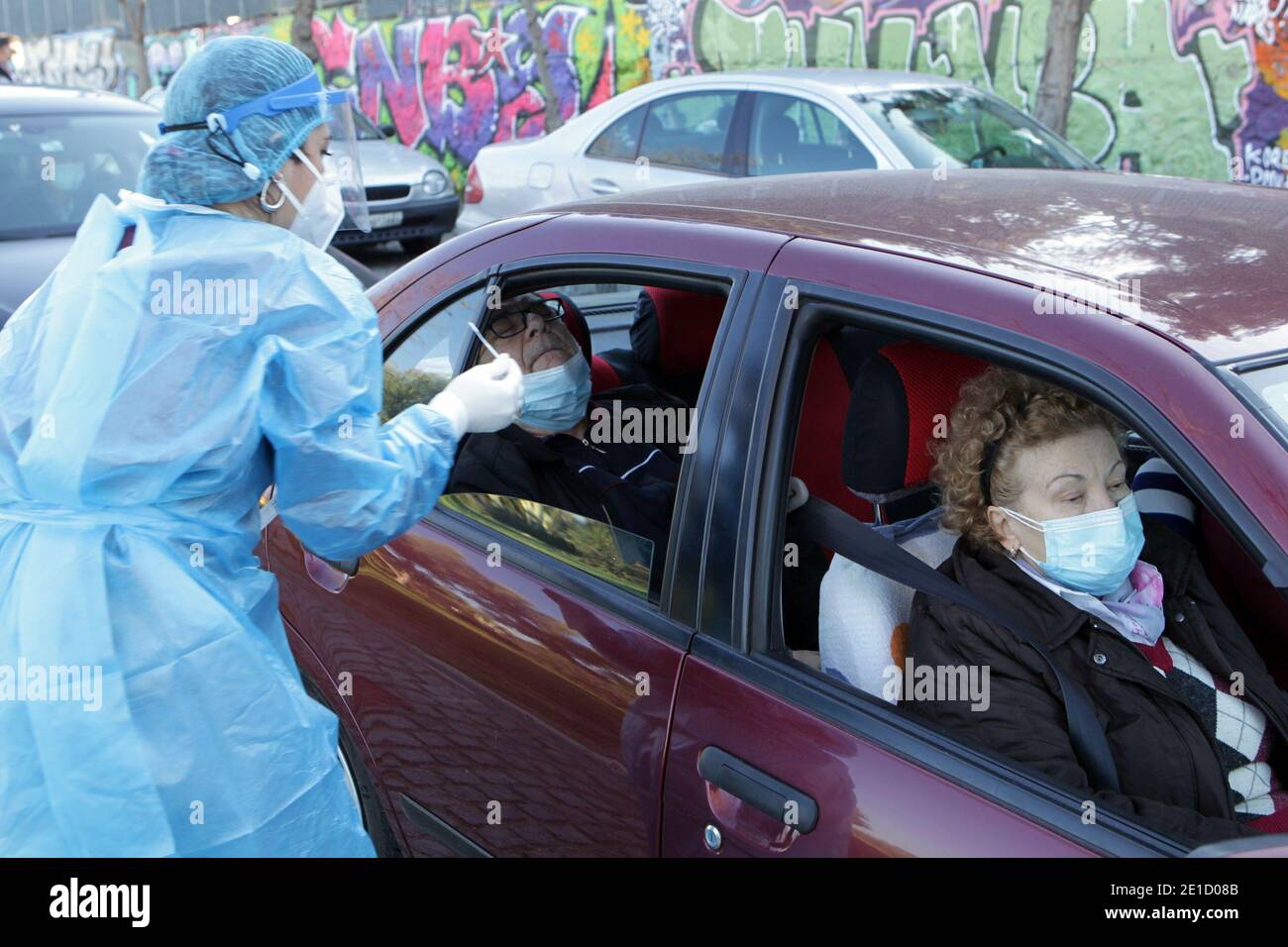 Medical staff member of the National Health Organization (EODY ...