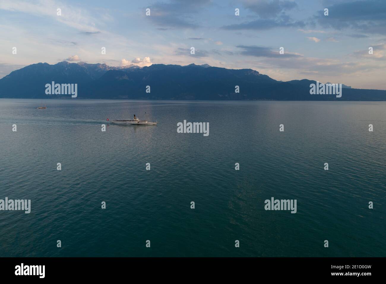 Lake Geneva, Puidoux, Vaud Canton, Switzerland Stock Photo - Alamy